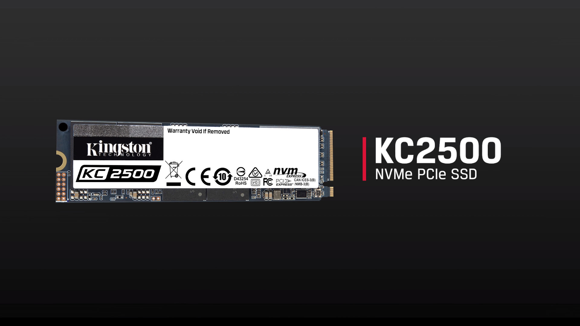 KC2500 - A Kingston gyorsított népszerû SSD sorozatán
