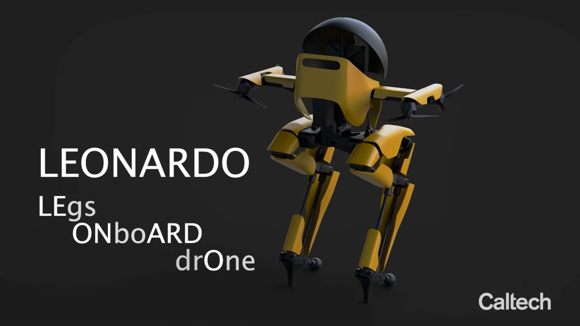 Leonardo, a robot sétál, deszkázik és még repül is