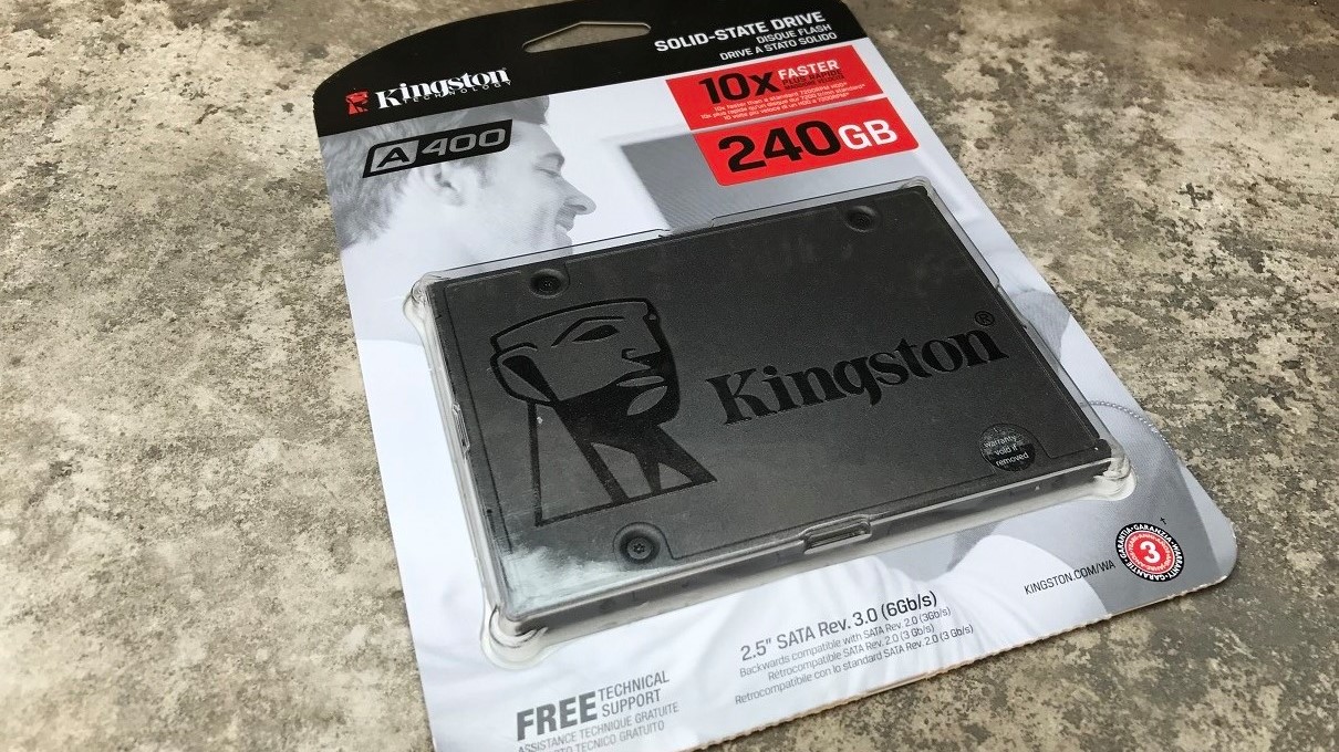 Kingston A400 120GB, 240GB, 480GB sorozat